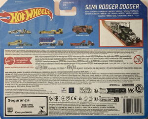 Modellfahrzeug: Semi Rodger Dodger (2024) (Malaysia(Track Fleet) Col:HW ...
