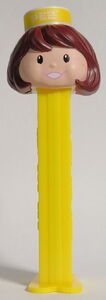 Meal Toy: Presenter Girl PEZ lemon (Candy, Europe(PEZ - Limited Edition ...
