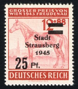 Stamp: Print on German Empire stamp (Germany, Local Post(Strausberg) Mi ...