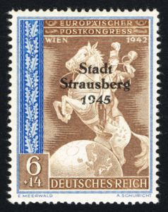 Stamp: Print on German Empire stamp (Germany, Local Post(Strausberg) Mi ...