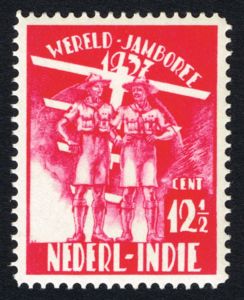 Stamp: Boy Scouts (Netherlands East Indies(Fifth Boy Scout World ...