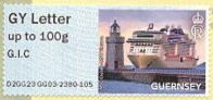 Stamp: MSC Cruises - MSC Virtuosa (Guernsey(Visiting Cruise Ships ATM ...