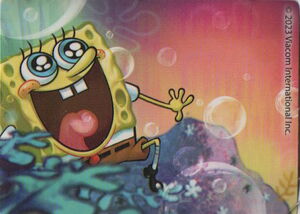 Meal Toy: Sticker - Number 8 (Candy, Europe(Spongebob Squarepants) Col ...