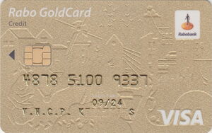 Bank Card: Rabo GoldCard (Rabobank, NetherlandsCol:NL-VI-0017 💳