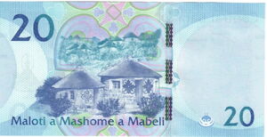 Banknote: 20 Maloti (Lesotho(2010-2023 Issue) Wor:P-22d