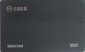 Bank Card: SBER Selected (Sberbank, RussiaCol:RU-GM-0444