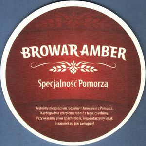 Beer Coaster: Browar Amber (Browar Amber, PolandCol:PL-001461