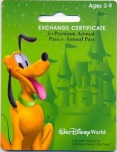 Admission Ticket: Pluto - Exchange Certificate - Premium Annual Pasport ...