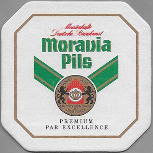 Beer Coaster: Moravia Pils (Kronen-Brauhaus zu Lüneburg, Germany ...