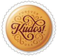 Stamp: Kudos Button (United States of America(Pinback Buttons (2024 ...