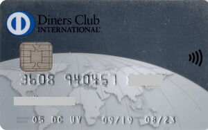 Bank Card: Diners Club International (Diners Club SLO, SloveniaCol:SI ...