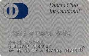 Bank Card: Diners Club (Diners Club International, United Kingdom of ...