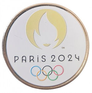 Token: Monnaie de Paris - Paris 2024 - Emblème Olympique - Couleur ...