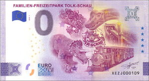 Banknote: 0€ Germany-FAMILIEN-FREIZEITPARK TOLK-SCHAU (Fantasy Euro ...