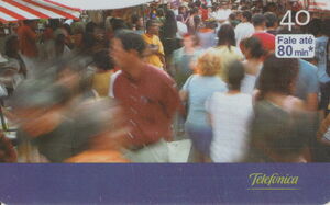 Tarjeta Telefónica: População - 01/08 - N 3298 (Telefónica SP, São ...