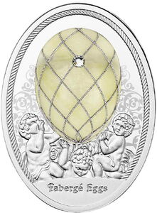 Coin: 1 Dollar (Faberge Eggs – Diamond Trellis Egg) (Niue(Numismatic ...