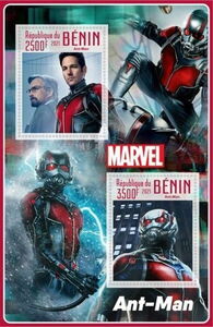 Stamp: Ant-Man Marvel Comics (Benin: Illegal Stamps(Cartoons and Comics ...