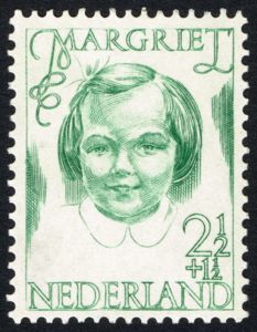 Stamp: Princess Margriet (1943-) (Netherlands(For dependent Child and ...