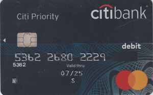 Tarjeta de Banco: Citi Priority (Citibank, Estados Unidos de AméricaCol ...