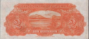 Banknote: 2 Quetzales (Guatemala(1936 Issue) Wor:P-18 As