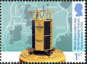 Stamp: Weather Data Marine Buoy, 1924 (United Kingdom of Great Britain ...