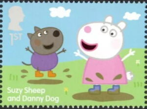 Stamp: Suzy Sheep and Danny Dog (United Kingdom of Great Britain ...