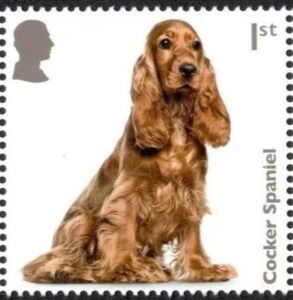 Stamp: Cocker Spaniel (United Kingdom of Great Britain & Northern ...