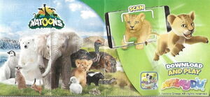 Meal Toy: Skunk Cub (Kinder Surprise, Europe(Kinder - Natoons cubs 2024 ...