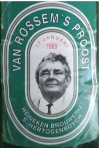 Drink Label: Heineken Van Rossem's Proost (Heineken Brouwerij ...