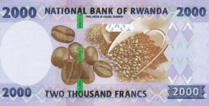Banknote: 2,000 Francs (Rwanda(2024 Issue) Wor:P-44a