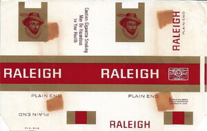 Paquete de Cigarrillos: Raleigh (Estados Unidos de AméricaCol:US-CT-0876