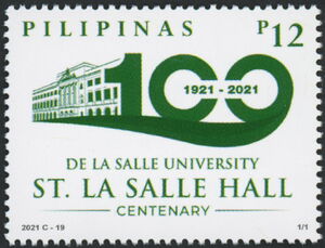 Stamp: St. La Salle Hall Centenary (PhilippinesMi:PH 5548,Sn:PH 3898,Yt ...