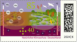 Stamp: Natural climate protection (Germany, Federal RepublicMi:DE 3850