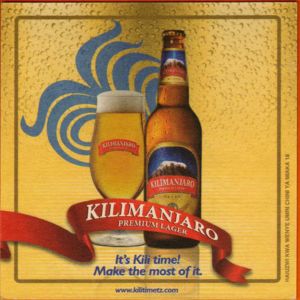 Beer Coaster: Kilimanjaro (Tanzania Breweries, TanzaniaCol:TZ-000005