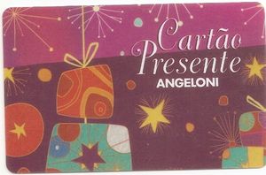 Cartão de Presente: Angeloni 1 (Angeloni, Brasil(Angeloni) Col:BR-ANG-001