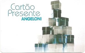 Gift Card: Angeloni 4 (Angeloni, Brazil) (Angeloni) Col:BR-ANG-004