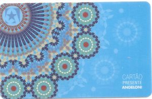 Gift Card: Angeloni 6 (Angeloni, Brazil) (Angeloni) Col:BR-ANG-006