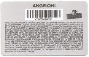 Gift Card: Angeloni 6 (Angeloni, Brazil) (Angeloni) Col:BR-ANG-006