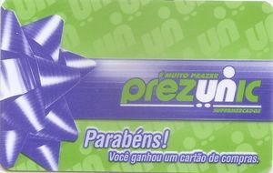Gift Card: Prezunic 2 (Prezunic, Brazil(Prezunic) Col:BR-PREZ-002