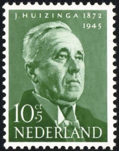 Stamp: Johan Huizinga (1872-1945), Historian (Netherlands(Summer stamps ...