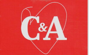 Gift Card: Heart on red card (C&A, Switzerland(Logo) Col:CH-C&A-069b-22-02