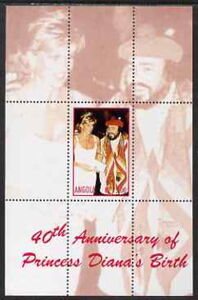 Stamp: Princess Diana 40th Birth Anniversary (Angola: Illegal Stamps ...