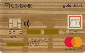 Bank Card: CIB Bank (CIB Bank, HungaryCol:HU-MC-0082.04