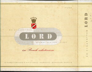 Cigarette Pack: Lord (Germany, Federal RepublicCol:DE-CT-0401