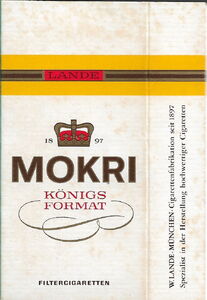 Paquete de Cigarrillos: Mokri (Alemania, República FederalCol:DE-CT-0406