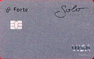 Tarjeta de Banco: Forte Solo (ForteBank, KazajstánCol:KZ-VI-0072.02