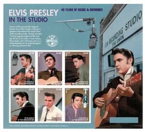 Stamp: Elvis Presley (Saint Vincent and The Grenadines(Elvis Presley ...