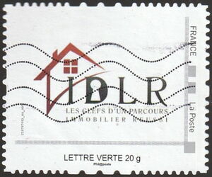 Stamp: IDLR cles de le parcours immobilier reussi (France: Personalized ...