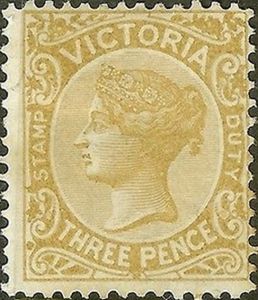 Stamp: Queen Victoria (1819-1901) (Victoria(Stamp Duty Definitive ...