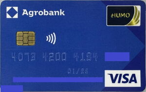 Bank Card: Agrobank. HUMO (Agrobank, UzbekistanCol:UZ-VI-0015 💳